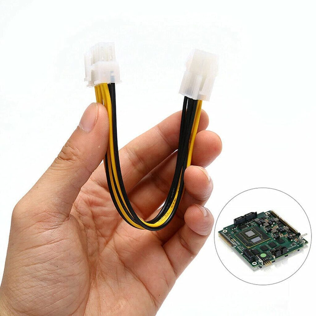 Paruht ATX 4 Pin Male to 8 Pin Female EPS Power Cable Adapter CPU Power ... Paruht ATX 4 Pin Male to 8 Pin Female EPS Power Cable Adapter CPU Power ...